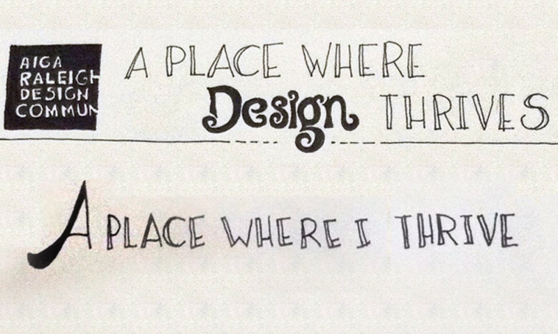 A place to thrive. | AIGA Raleigh