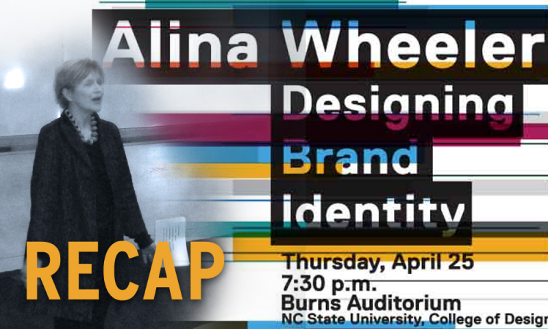 Recap | Alina Wheeler: Designing Brand Identity | AIGA Raleigh