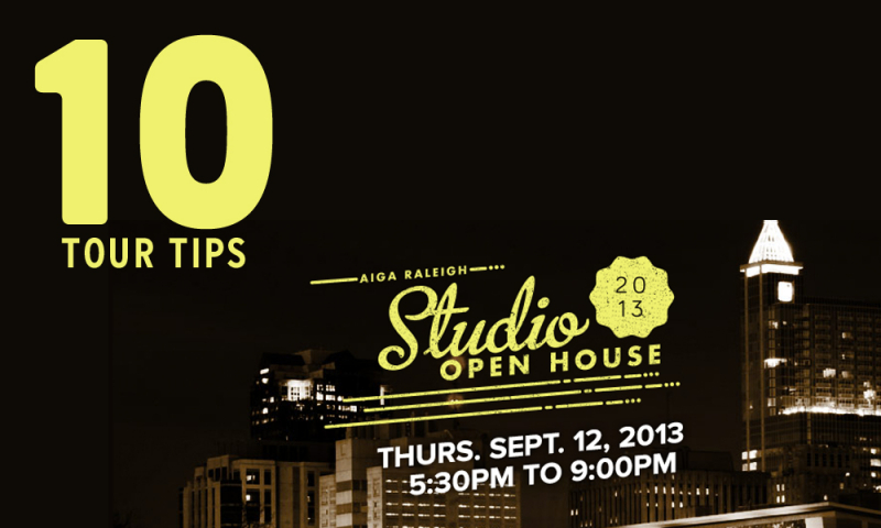Top 10 Studio Tour Tips | AIGA Raleigh