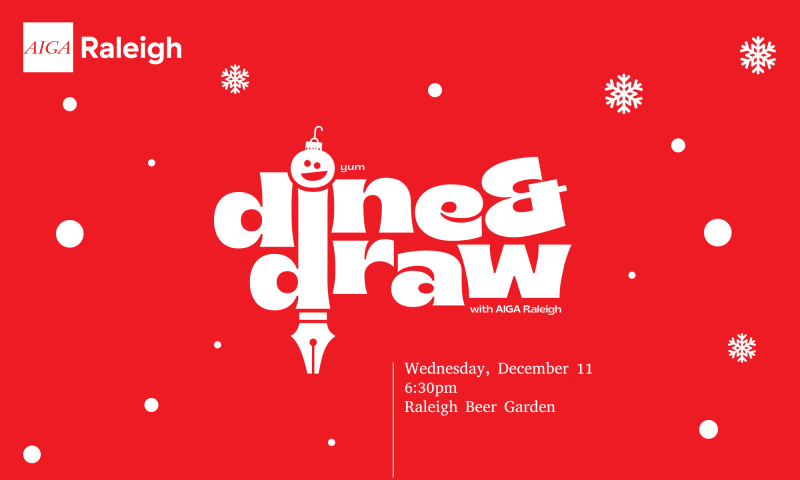 AIGA Raleigh Presents: Dine & Draw