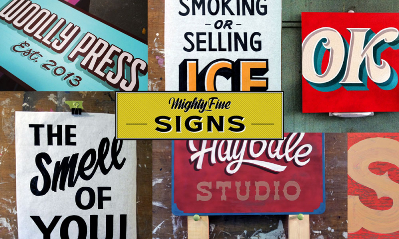 Sign Painters | Interview with Timothy Maddox of Mighty Fine Signs ...